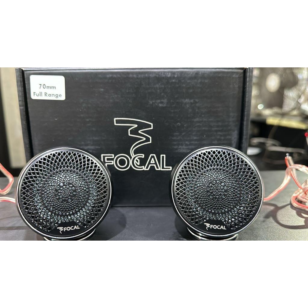 Car Focal full range tweeter speaker 70mm | Shopee Singapore