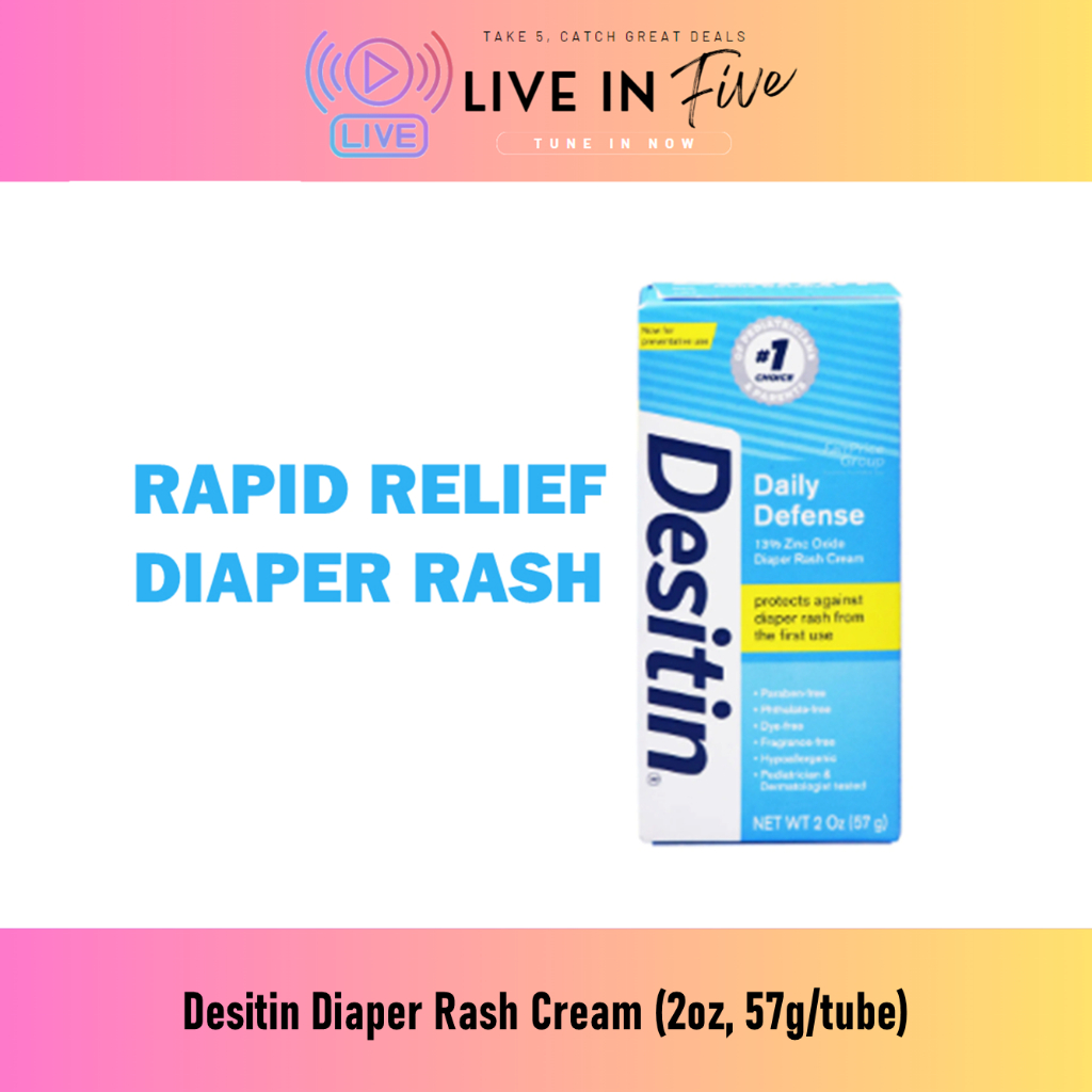 Desitin Diaper Rash Cream (2oz, 57g/tube) | Shopee Singapore