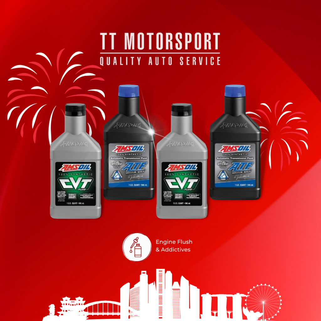 Car Servicing Package: Amsoil Synthetic Transmission Fluid (CVT) (4 ...