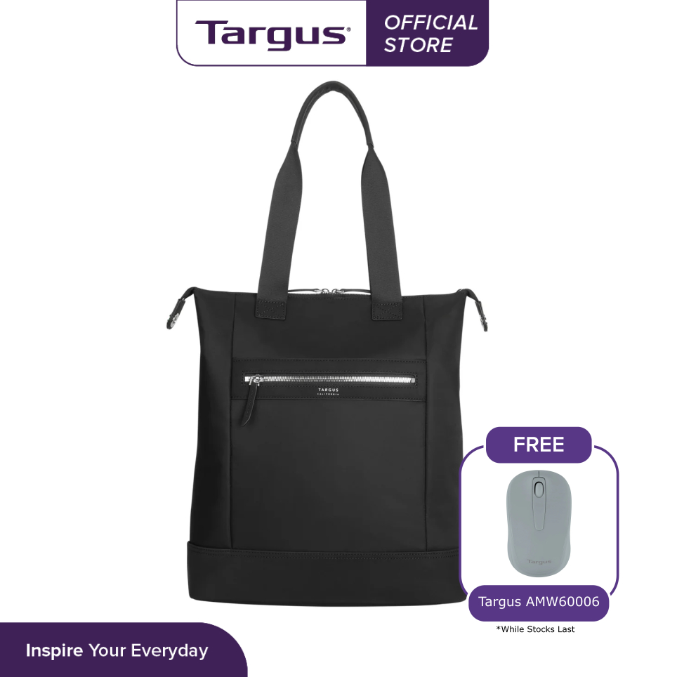 Targus California Newport Extension 15” Newport North-South Tote Black ...