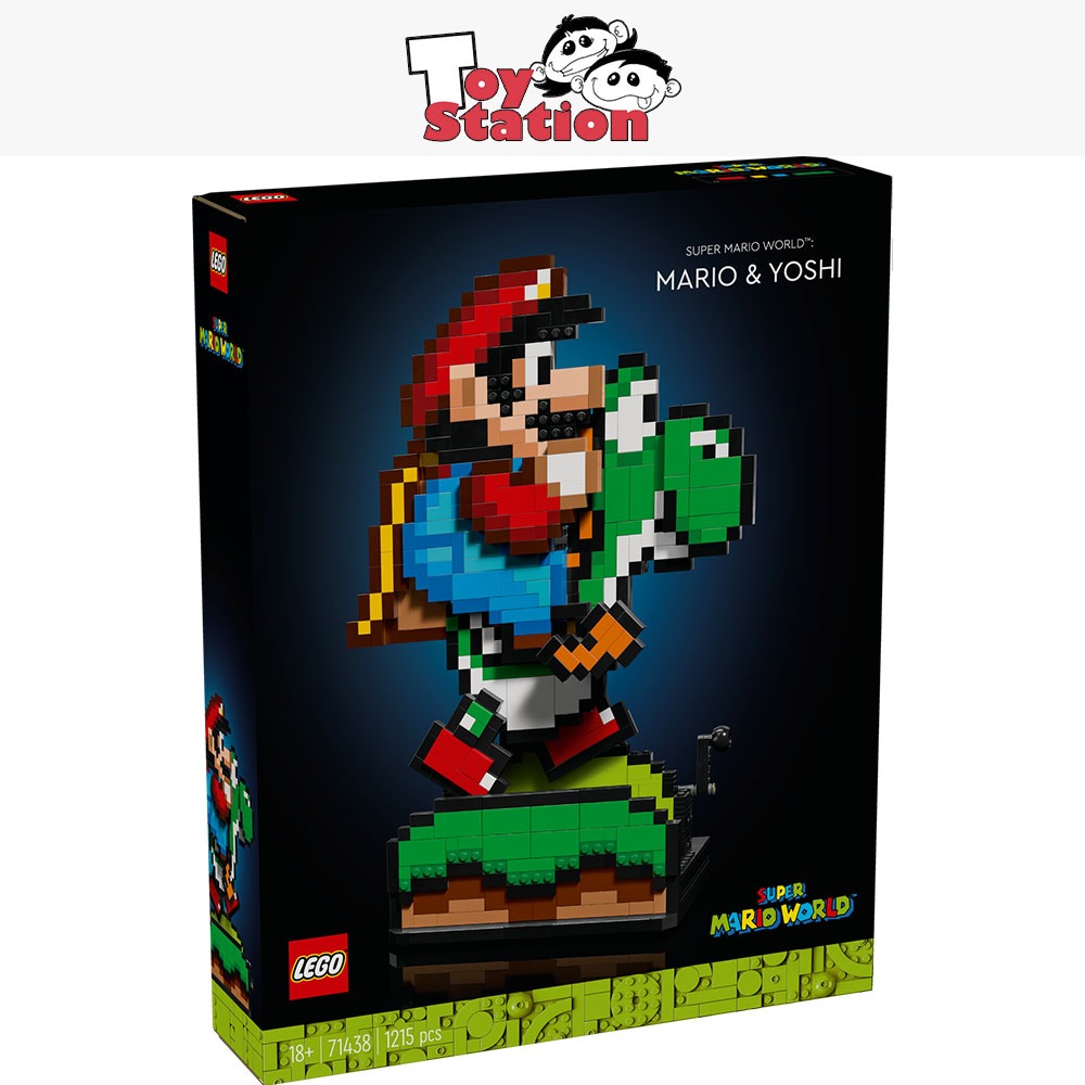 LEGO Super Mario 71438 Super Mario World™: Mario & Yoshi | Shopee Singapore