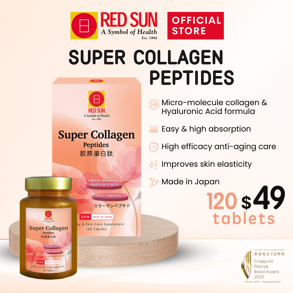 RED SUN Super Collagen Peptides | Skin Health Fish-derived Micro ...