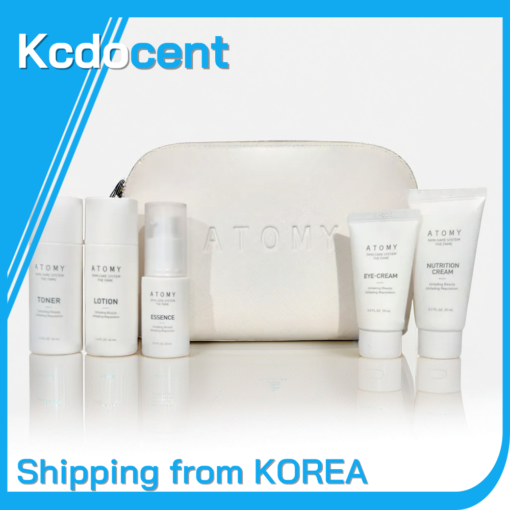 Atomy The Fame Skincare Travel Kit (5-piece set) Toner,Lotion,Essence ...