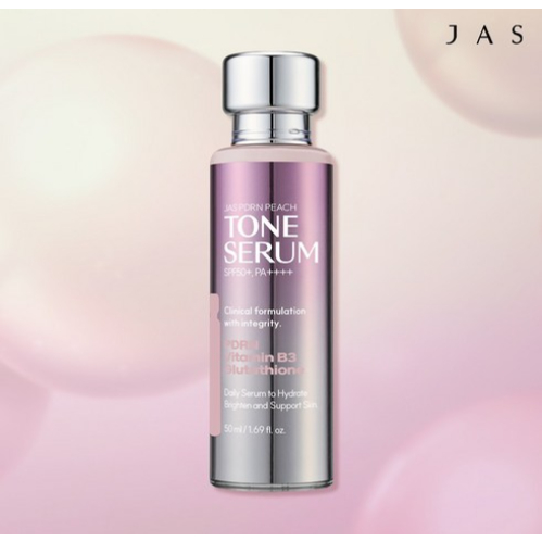 [JAS] PDRN PEACH TONE UP SUN SERUM 50ML(Contains Hibiscus PDRN ...