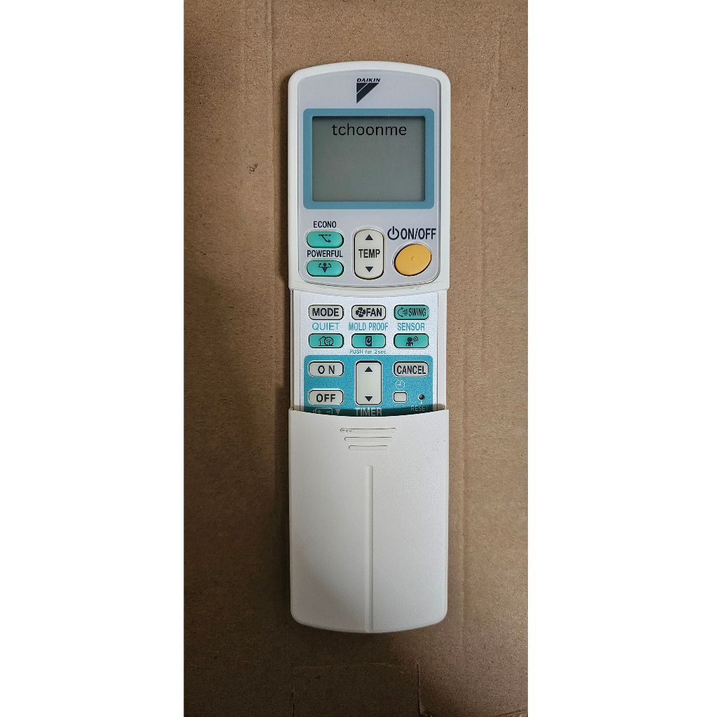 Daikin AirCon Remote Control Econo (Original) | Shopee Singapore