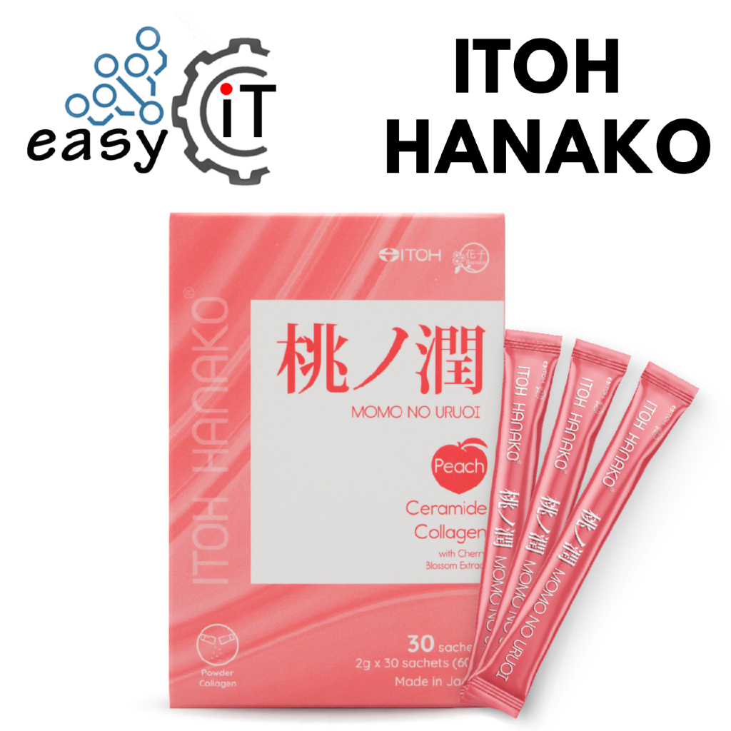 【Local Delivery】ITOH Hanako MoMo No Uruoi Collagen Powder 30s | Shopee ...