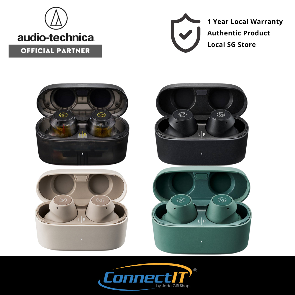 Audio-Technica ATH-CKS30TW+ Wireless Earbuds with Up to 6.5hrs playback time with ANC ( 1 Year ...