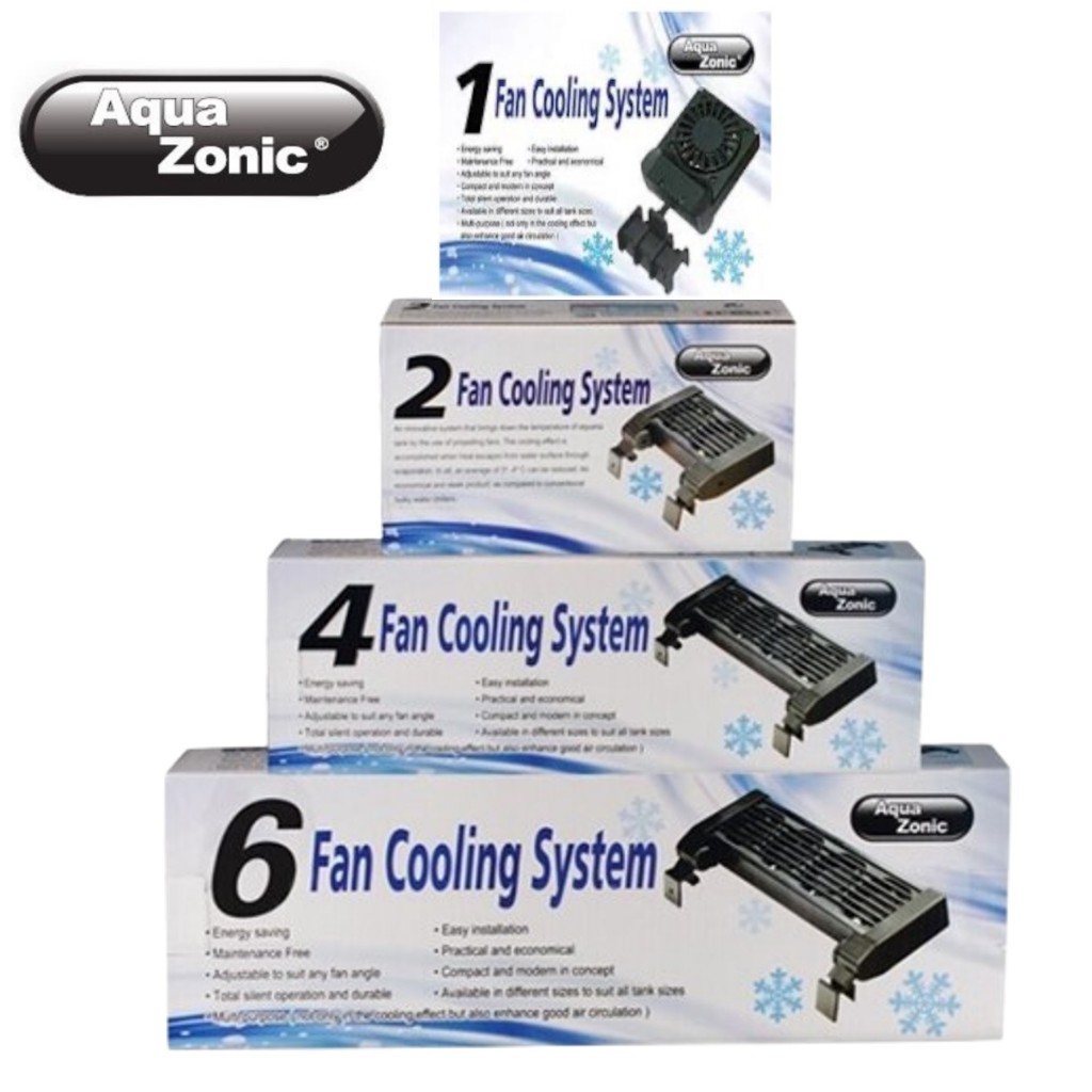 Aquazonic (1/2/4/6 way) Fan Cooling System | Shopee Singapore
