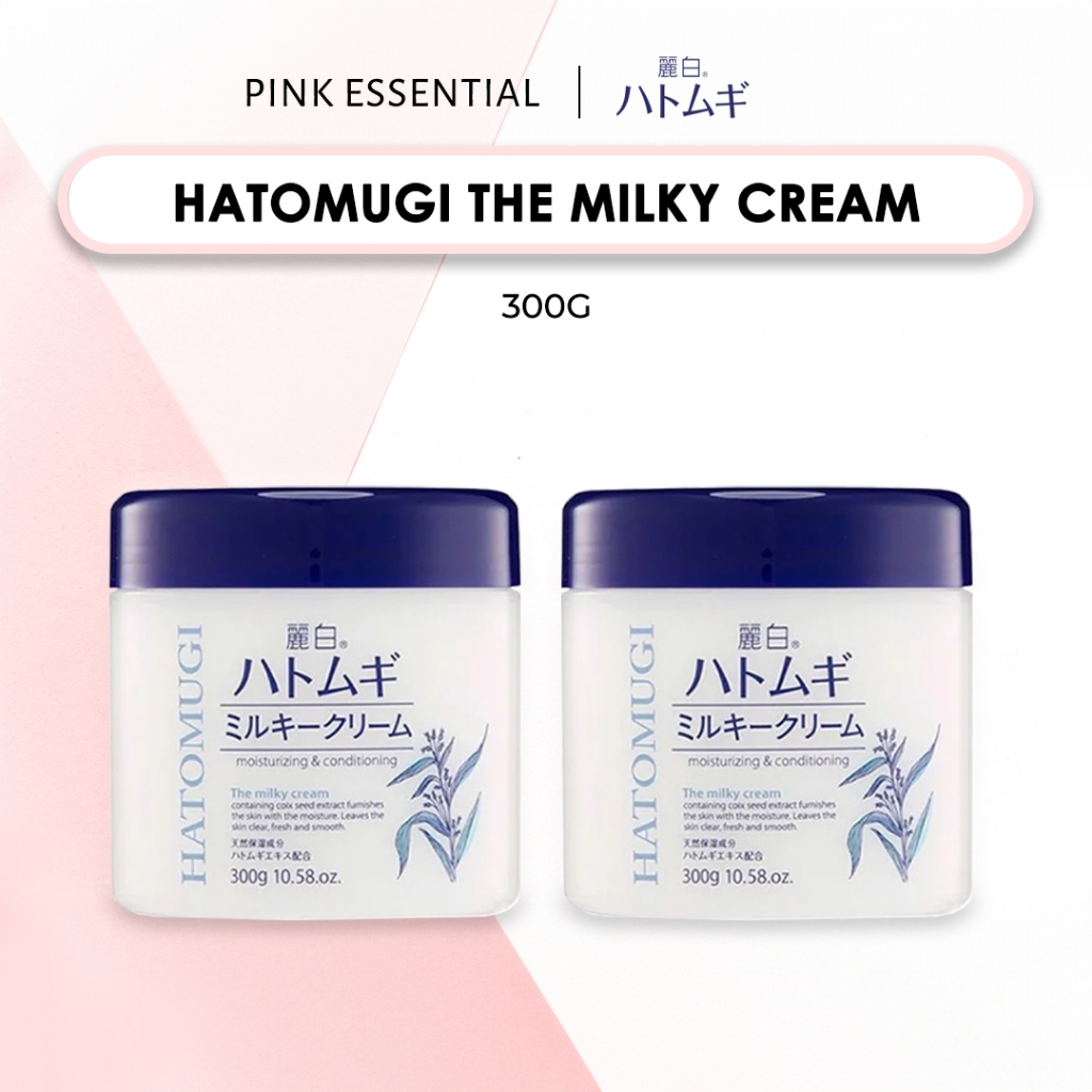 Hatomugi [Value Bundle] Moisturizing & Conditioning The Milky Cream ...