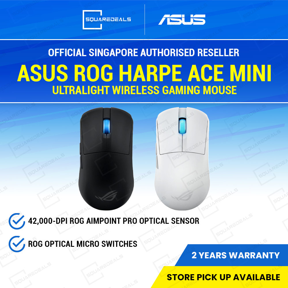 ASUS Rog Harpe Ace Mini Ultralight Wireless Gaming Mouse | Shopee Singapore