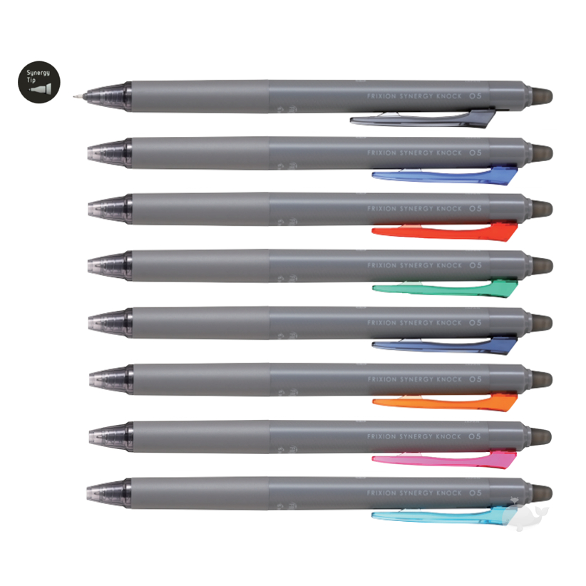 Pilot Frixion Synergy Knock 0.5mm Erasable Pen | Shopee Singapore