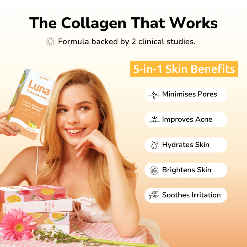 [Yuzu Delight] Luna Collagen Juice – 5-in-1 | 7000mg ACC™ to Minimise ...