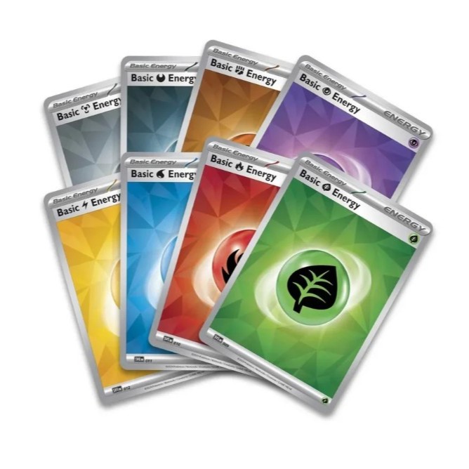 Uncover Hidden Treasures with Terapagos ex! Basic Energy Foil [ 8 Cards ...