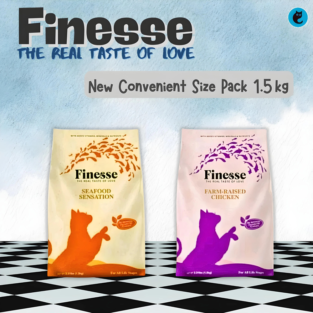 Finesse Cat Dry Food 1.5kg | Shopee Singapore