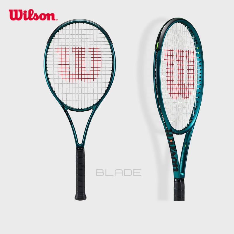 WILSON Blade 100 V9 Sabalenka Same Professional Tennis Racket (Unstrung ...