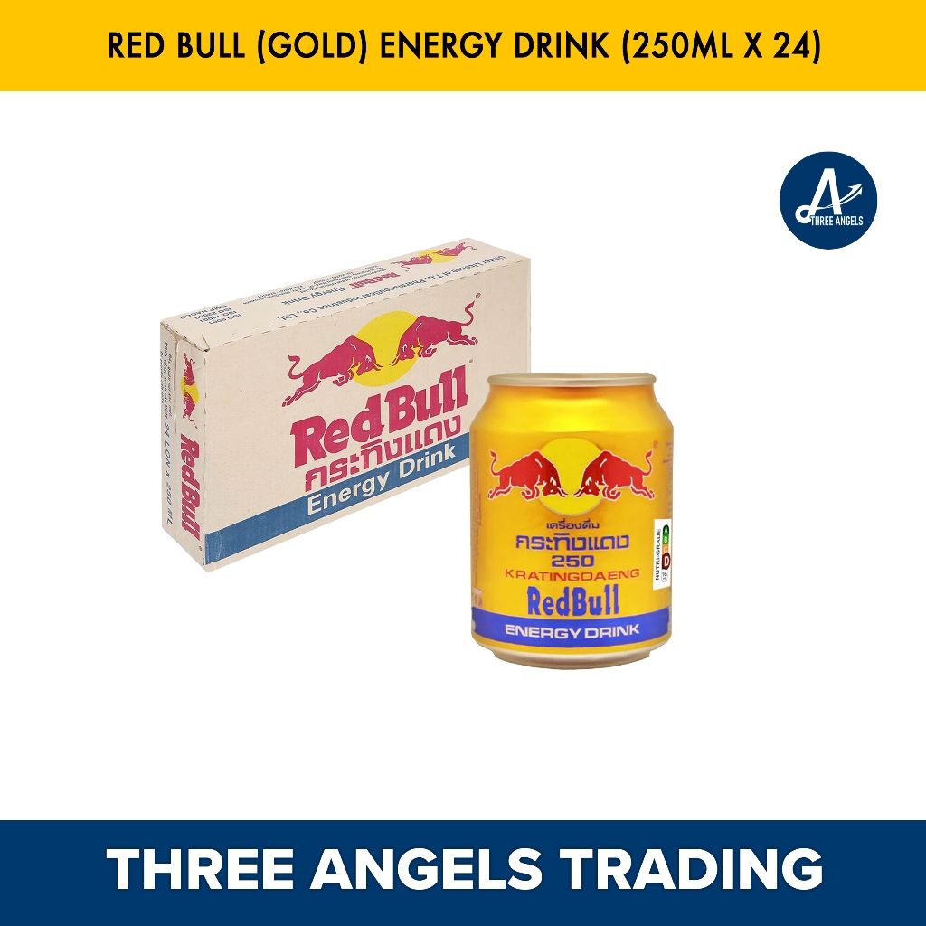 Red Bull (GOLD) Energy Drink (250ml x 24) | Shopee Singapore