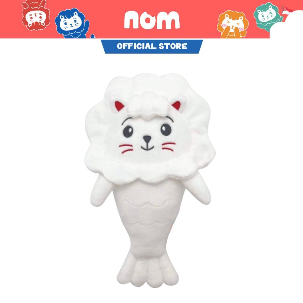 Nom Nom The Merlion Plush - Iconic Merlion, Soft Plush Toy, Singapore ...