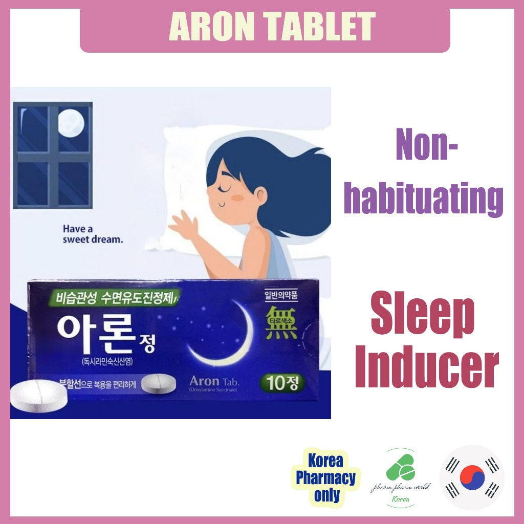 [Korea pharmacy] Aron tablet sleep inducer(Non-habituating) for deep ...