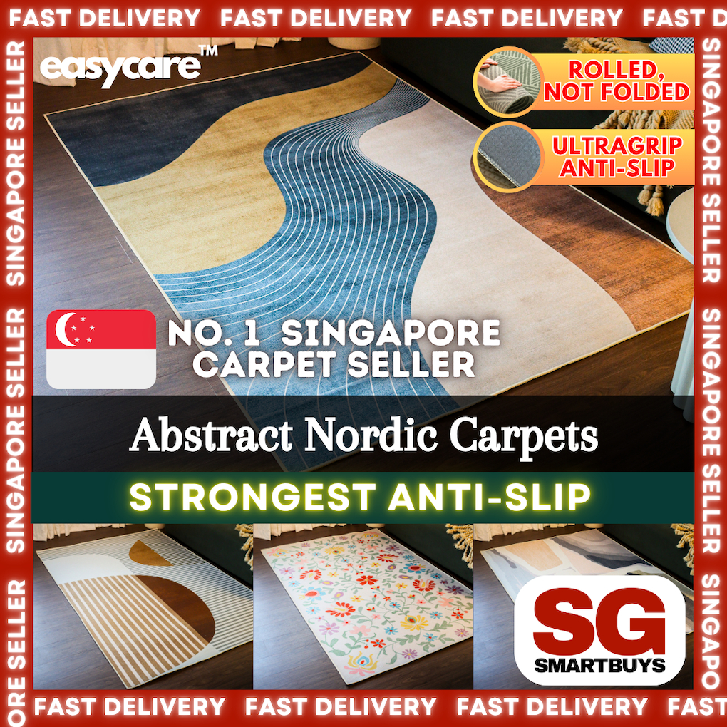 𝗦𝗚𝗦𝗠𝗔𝗥𝗧𝗕𝗨𝗬𝗦 | 🇸🇬 Easycare™ Carpets 🔥 Colourful Abstract Style Very ...