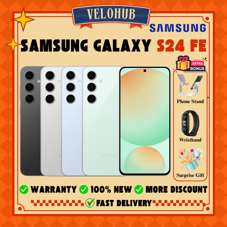 [NEW] Samsung Galaxy S24 FE | 6.7″ Dynamic AMOLED 2X 120Hz Exynos 2400e ...