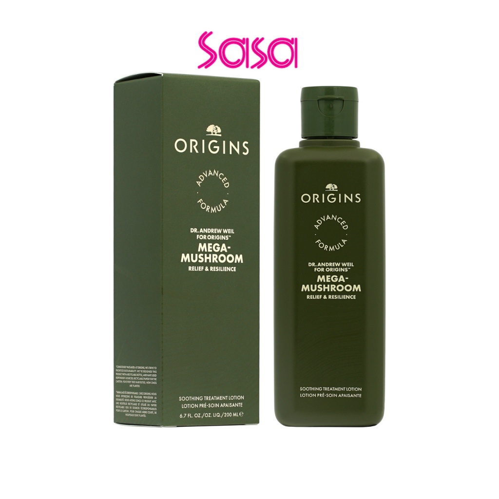 Origins Mega-Mushroom Relief & Resilience Soothing Treatment Lotion 200ml | Shopee Singapore