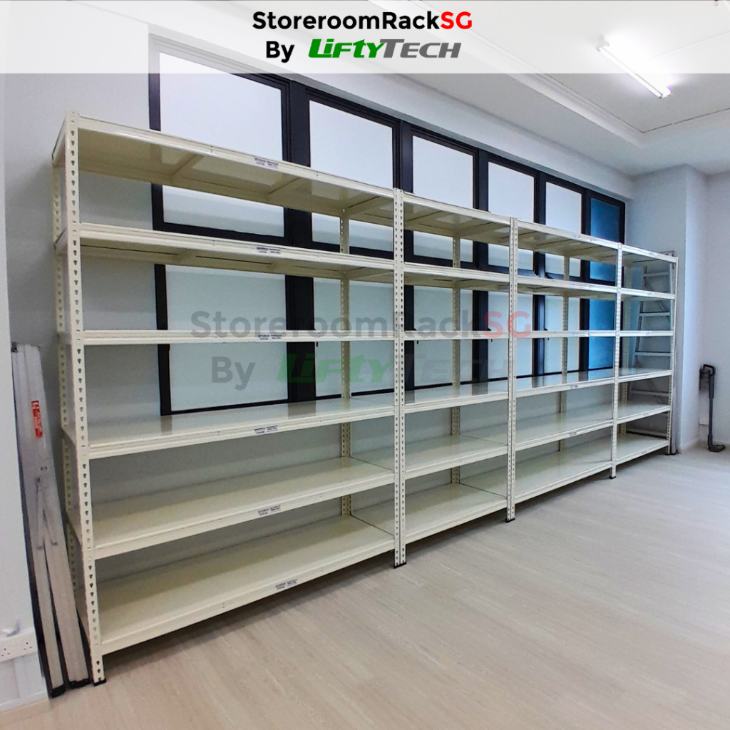Metal Shelves | 216cm Height | Heavy-Duty & Rust-Resistant Boltless ...