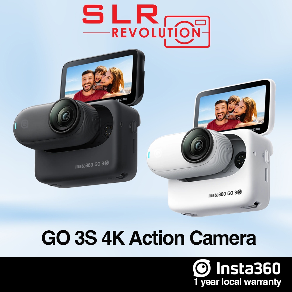Insta360 GO3S Tiny 4K Action Camera with Flip Screen Action Pod (64GB ...