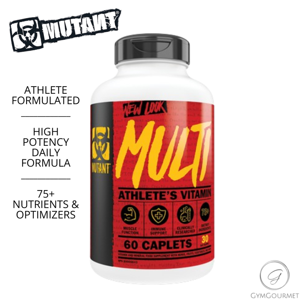 Mutant MULTI Vitamin, with High Potency Daily Formula for Bodybuilders ...