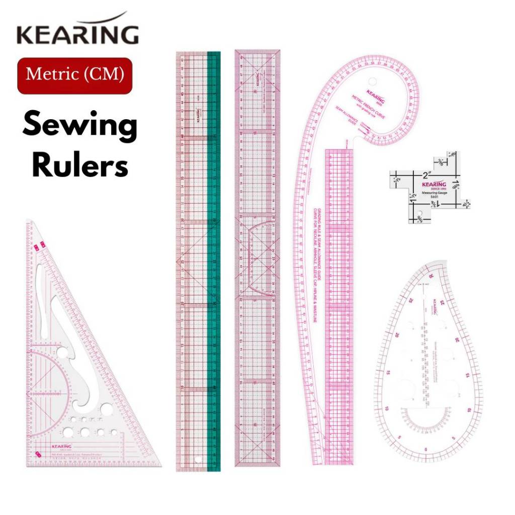 Sewing Ruler in Metric/ Graph Ruler/ Curved Ruler/ Scale Ruler ...