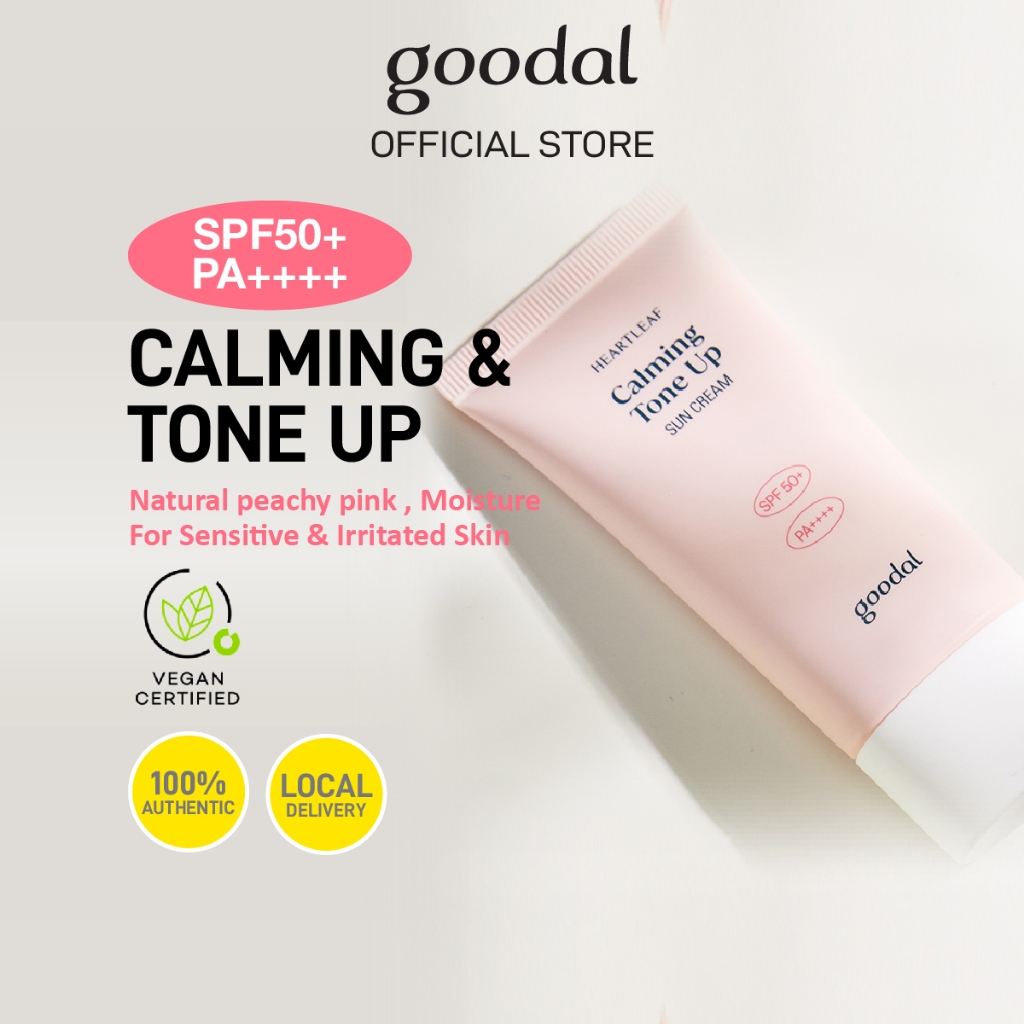 [GOODAL] Houttuynia Cordata Calming Moisture Tone Up Sunscreen SPF 50 ...