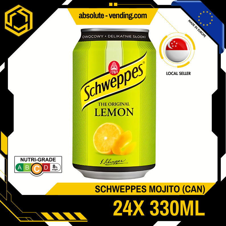 SCHWEPPES Lemon Original Europe 330ML X 24 (CAN) | Shopee Singapore