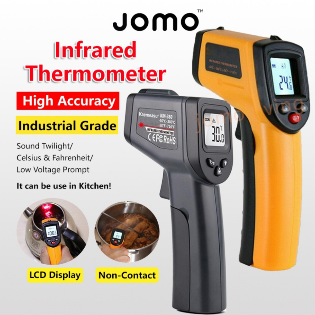 High Accuracy Industrial Infrared Food Thermometer Kitchen | Shopee ...