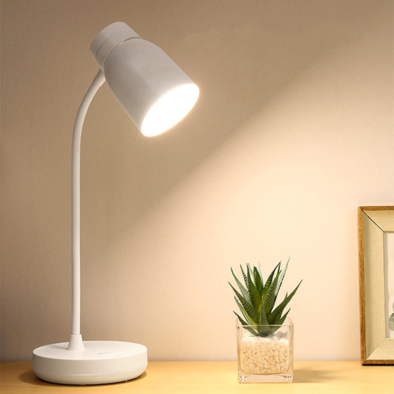 Table Lamp Study Light Desk Light LED Table Lamp Ajustable Dimmable USB ...