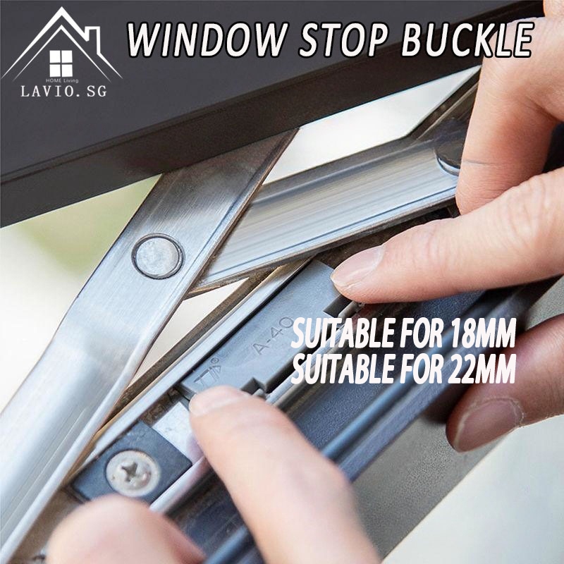 [SG] Window Stop Buckle Fixed Flat of Push-Pull Spacing No-punch Piece ...
