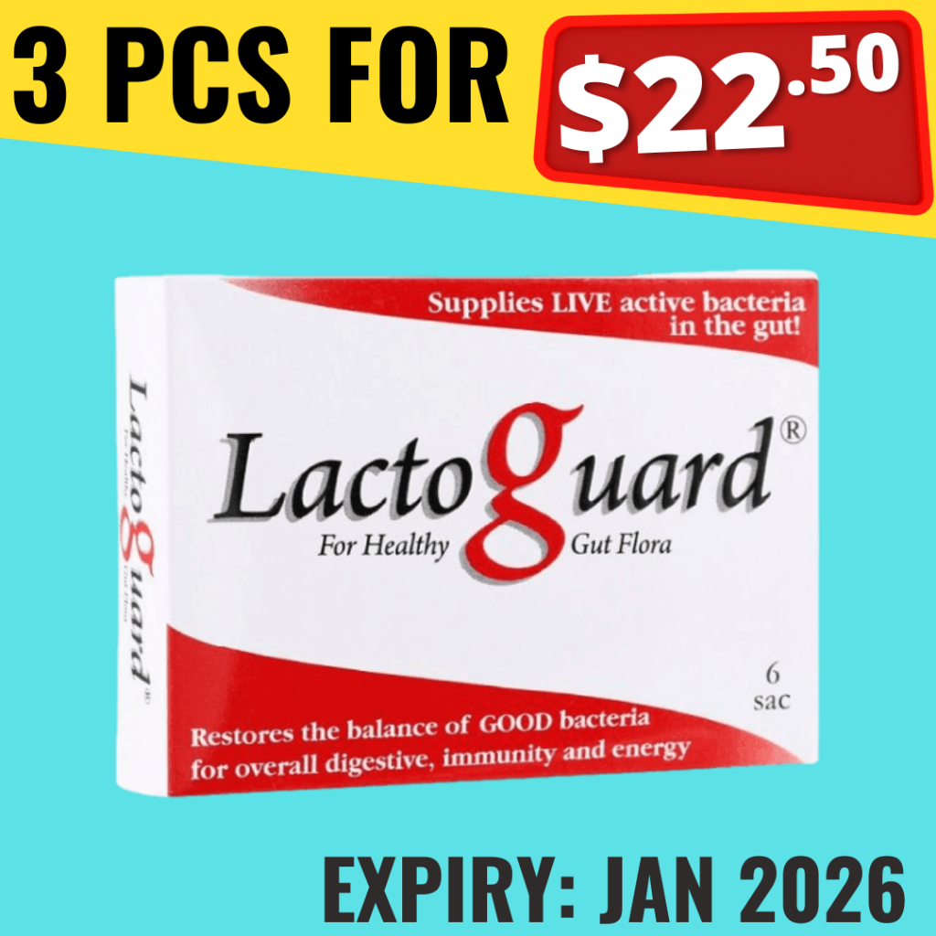 Lactoguard Probiotics 6 Sachet Good Bacteria | Shopee Singapore