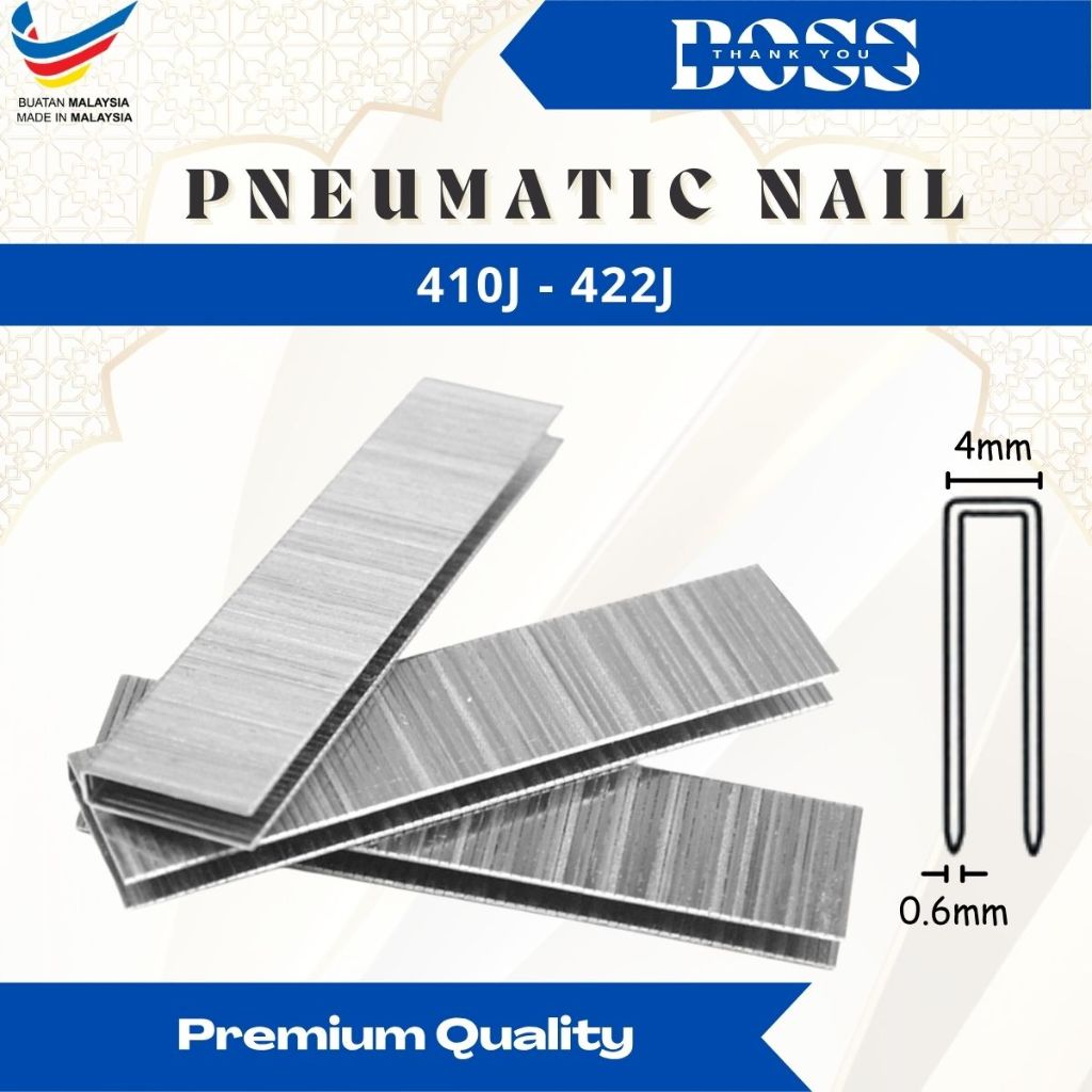 Pneumatic Tacker Wood Brad Air Nail Refill Air Stapler Gun J410 J413 ...