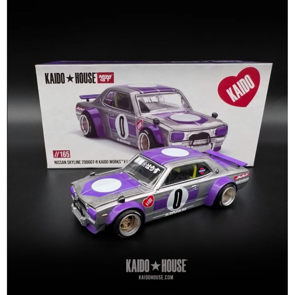 KAIDO HOUSE KHMG165 Nissan Skyline GT-R (KPGC10) Kaido Works V1 ...