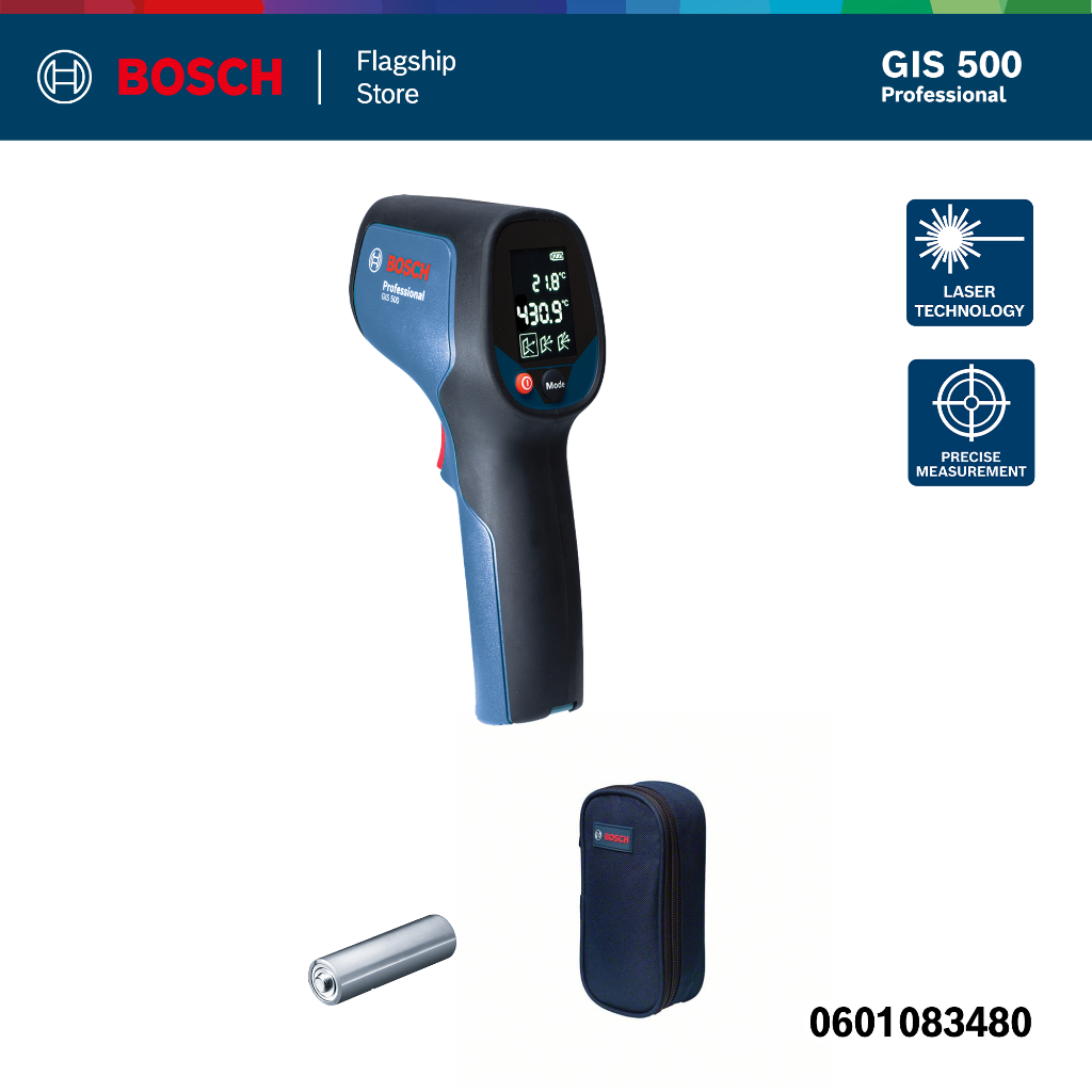 BOSCH GIS 500 Temperature Detector (comes with Pouch) | Shopee Singapore