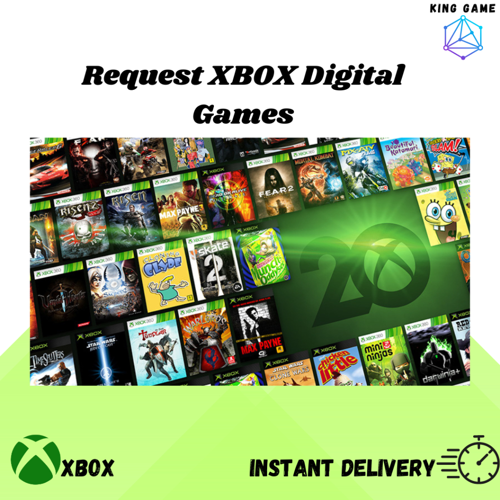 REQUEST XBOX GAMES PROMO PRICE XBOX SERIES X S XBox One XBOX DIGITAL STORE SHOPEE XBOX GAME Shopee Singapore