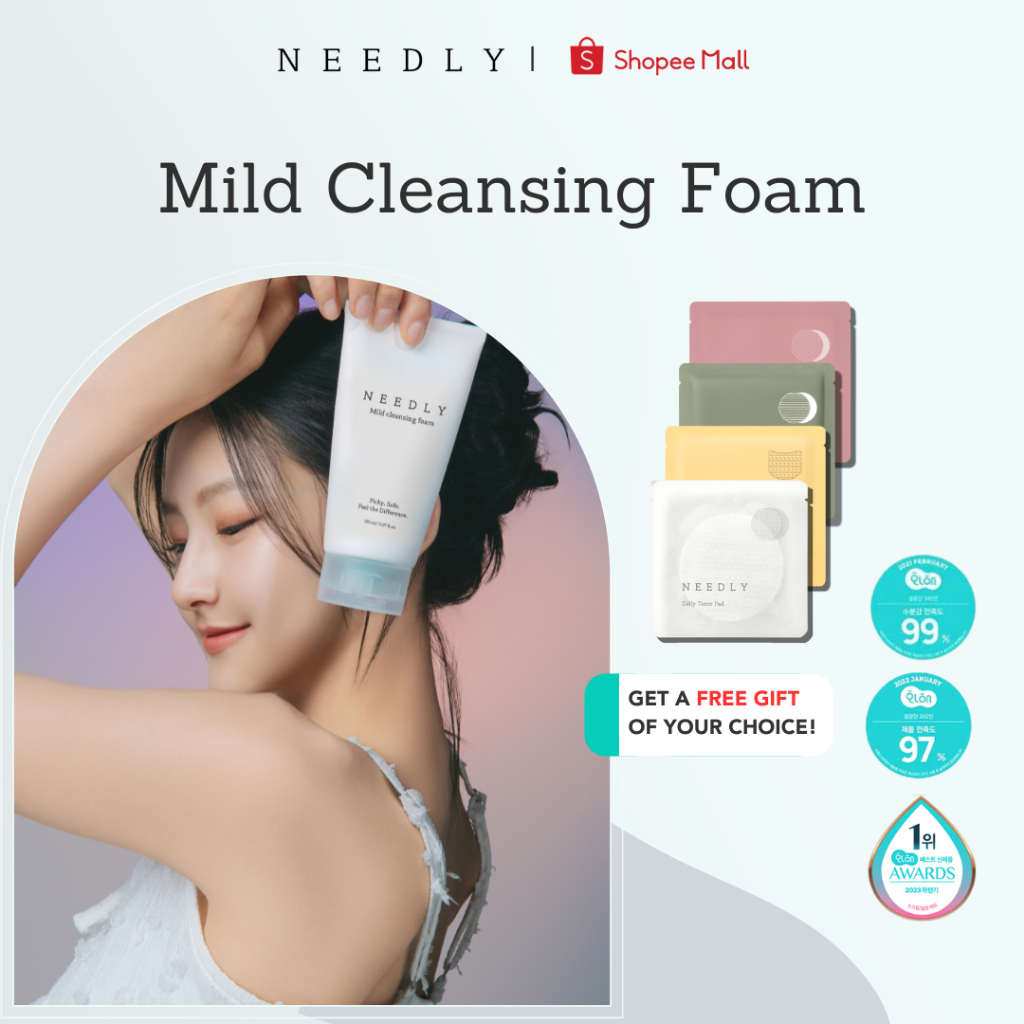 [NEEDLY] Mild Cleansing Foam 150ml | Shopee Singapore