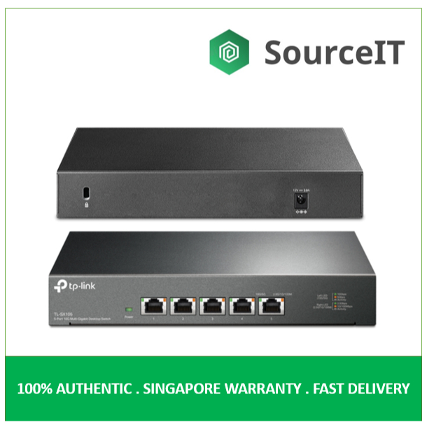 TP-Link TL-SX105 5-Port 10G Desktop Switch | 5 Years Local Warranty ...