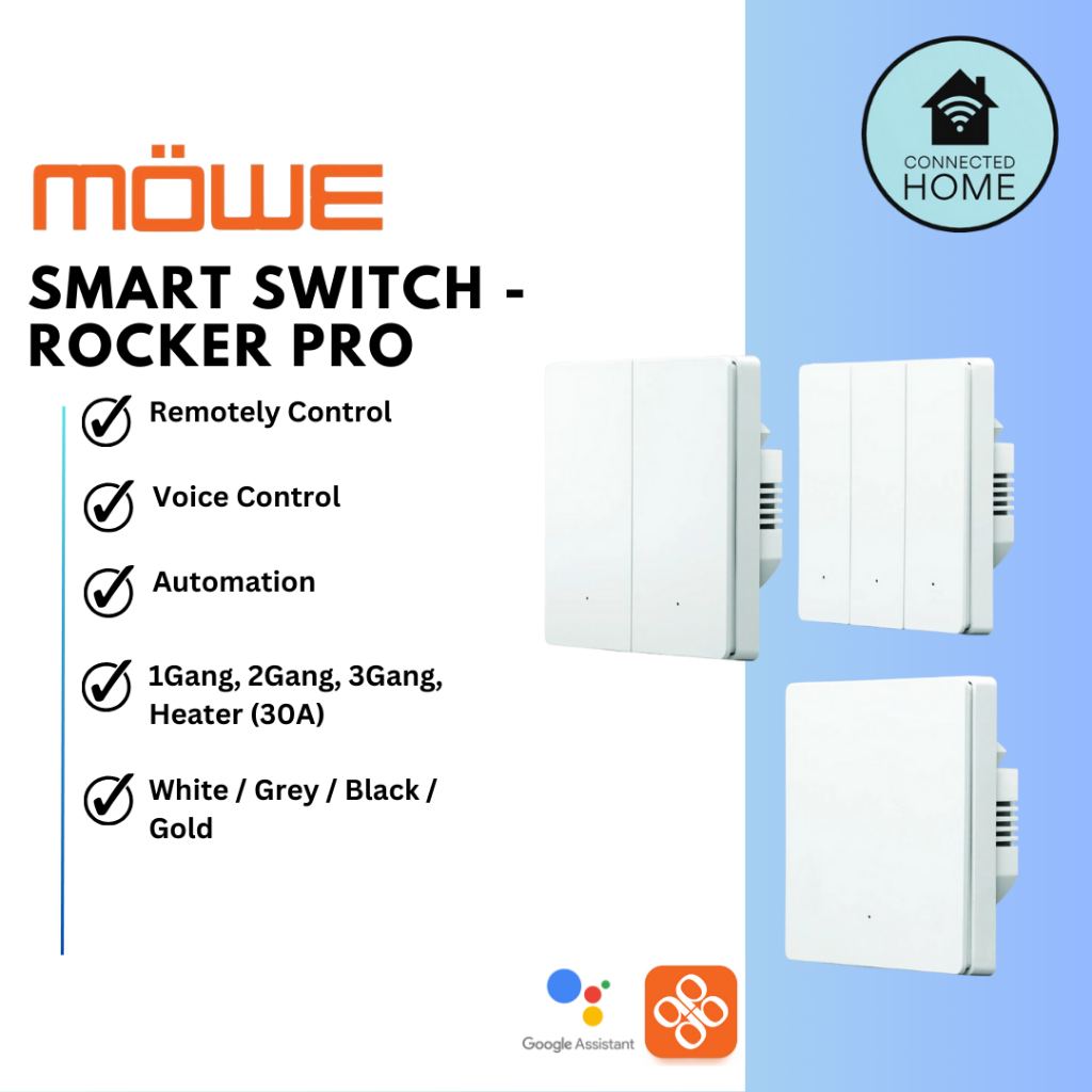 MOWE Smart Switch Mausklick / Zigbee / 1G 2G 3G 4G Heater Gateway ...