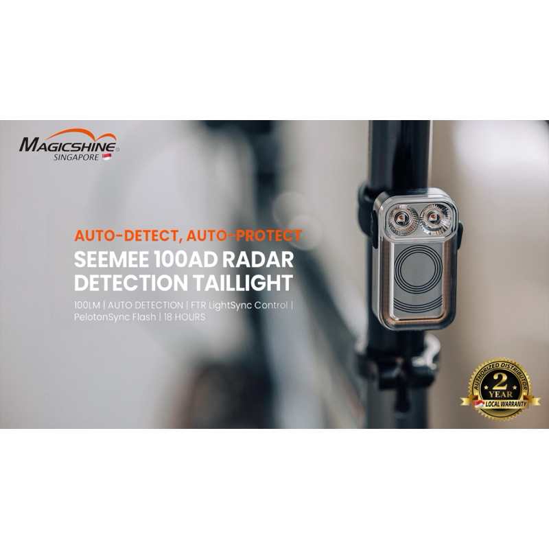 Magicshine SEEMEE 100AD Radar Bike Tail Light | Shopee Singapore