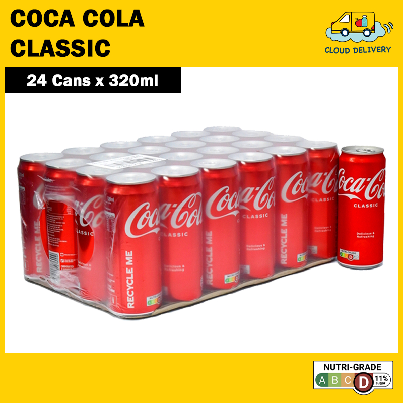 Coke Coca Cola Classic (24 x 320ml) | Shopee Singapore