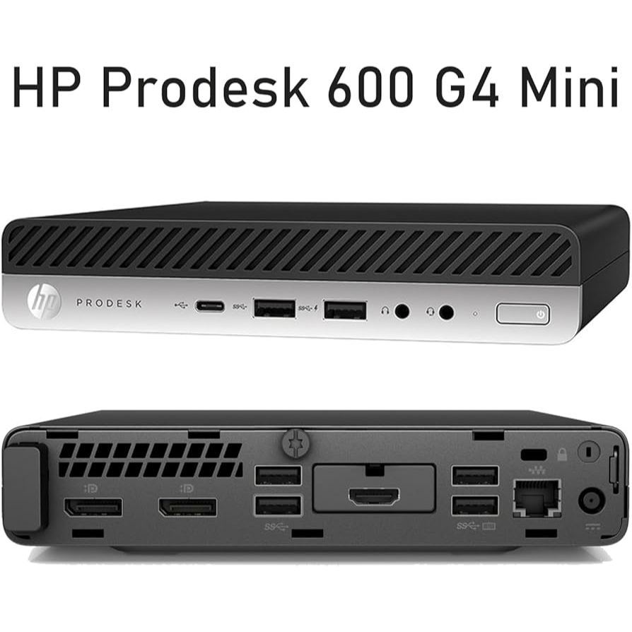 HP ProDesk 600 G4 Mini Desktop PC Intel i5-8500T 2.10GHz CPU (Intel UHD ...
