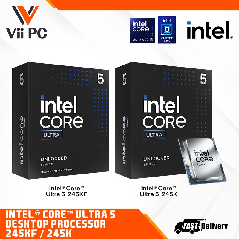 Intel® Core™ Ultra 5 Processor 245K / 245KF 24M Cache, up to 5.20 GHz ...