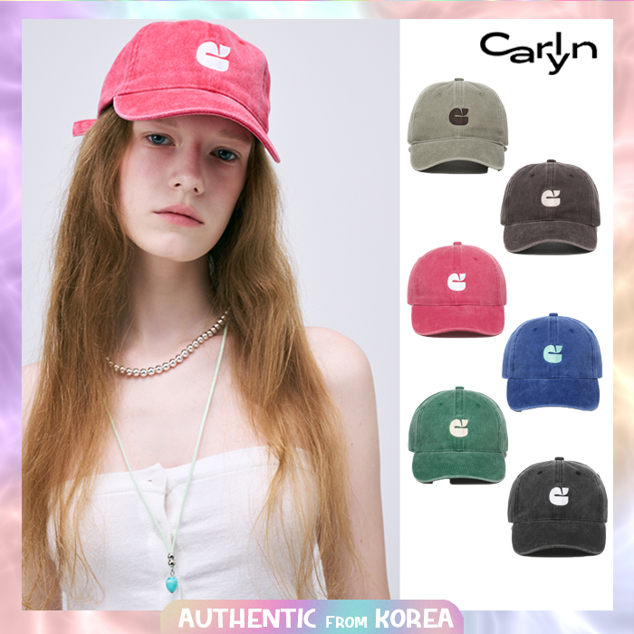 CARLYN FOR WOMEN [Mihee's Pick] Carlin New Logo Washed Cap 6 Colors ...