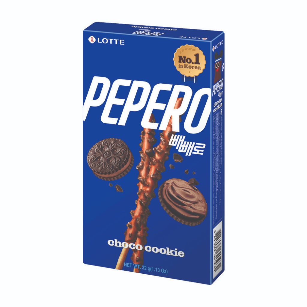 Lotte Pepero Choco Cookie Chocolate (32g) | Shopee Singapore