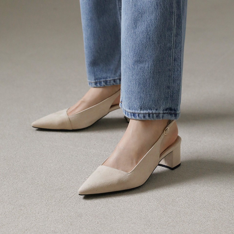 [SAPPUN] Servy Slingback Heels (2/5cm) | Shopee Singapore
