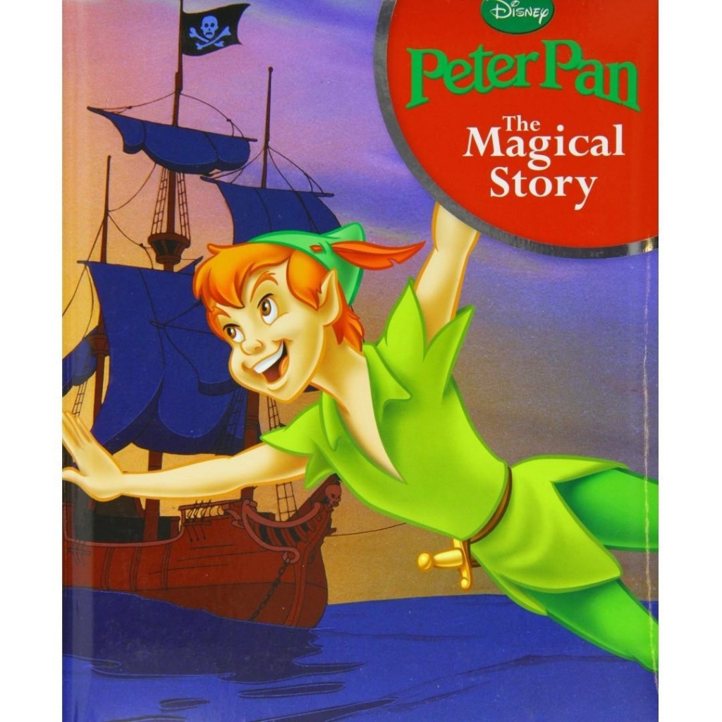 Disney Peter Pan Disney Magical Padded Story By: Parragon | Shopee ...